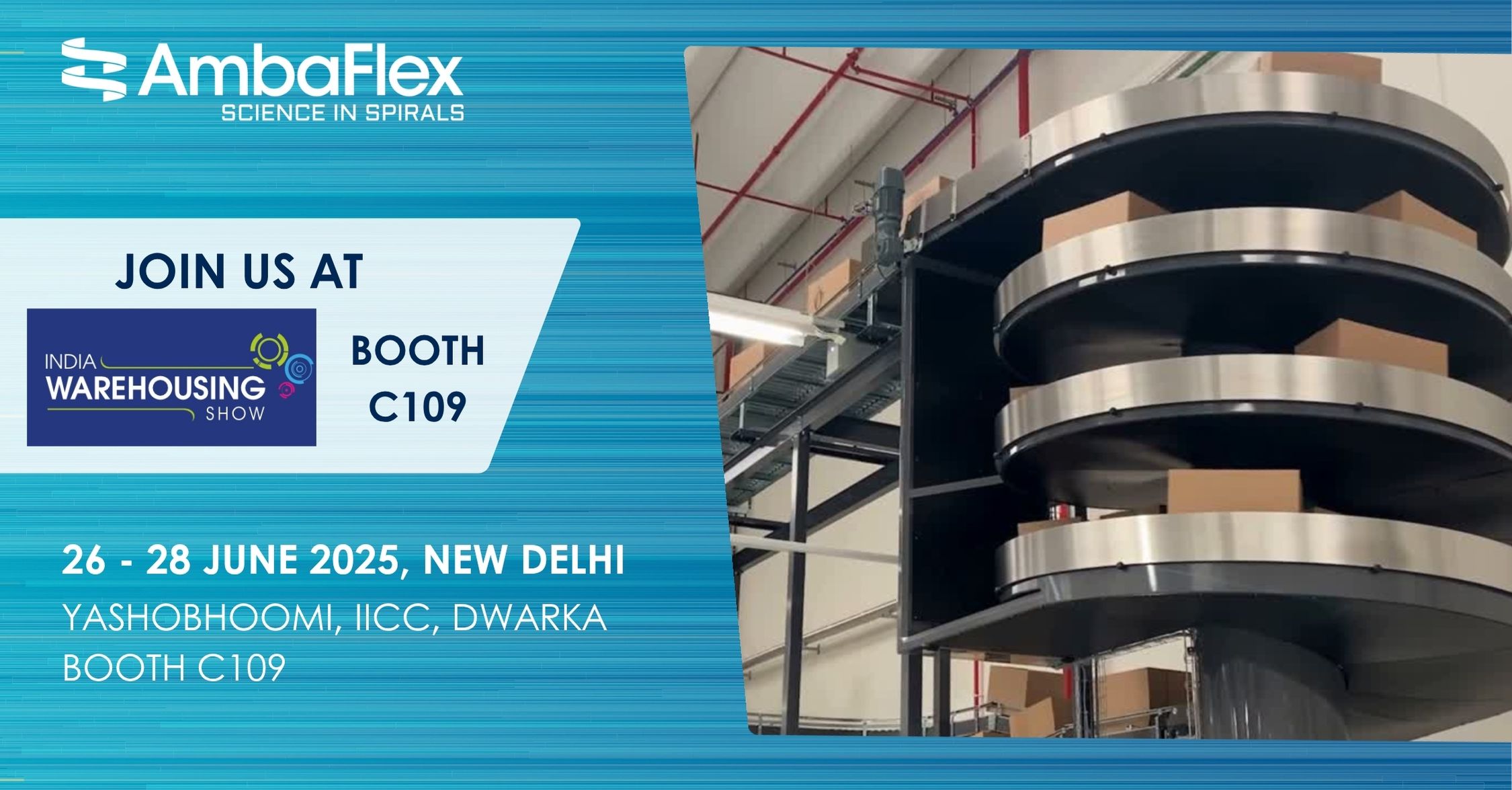 AmbaFlex at the India Warehousing Show!